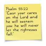 Casting Your Cares on the Lord - Simply Sherryl