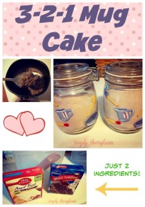 321 Mug Cake - Simply Sherryl