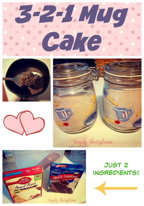 321 Mug Cake - Simply Sherryl