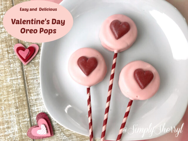 Valentine's Day Oreo Pops - Simply Sherryl